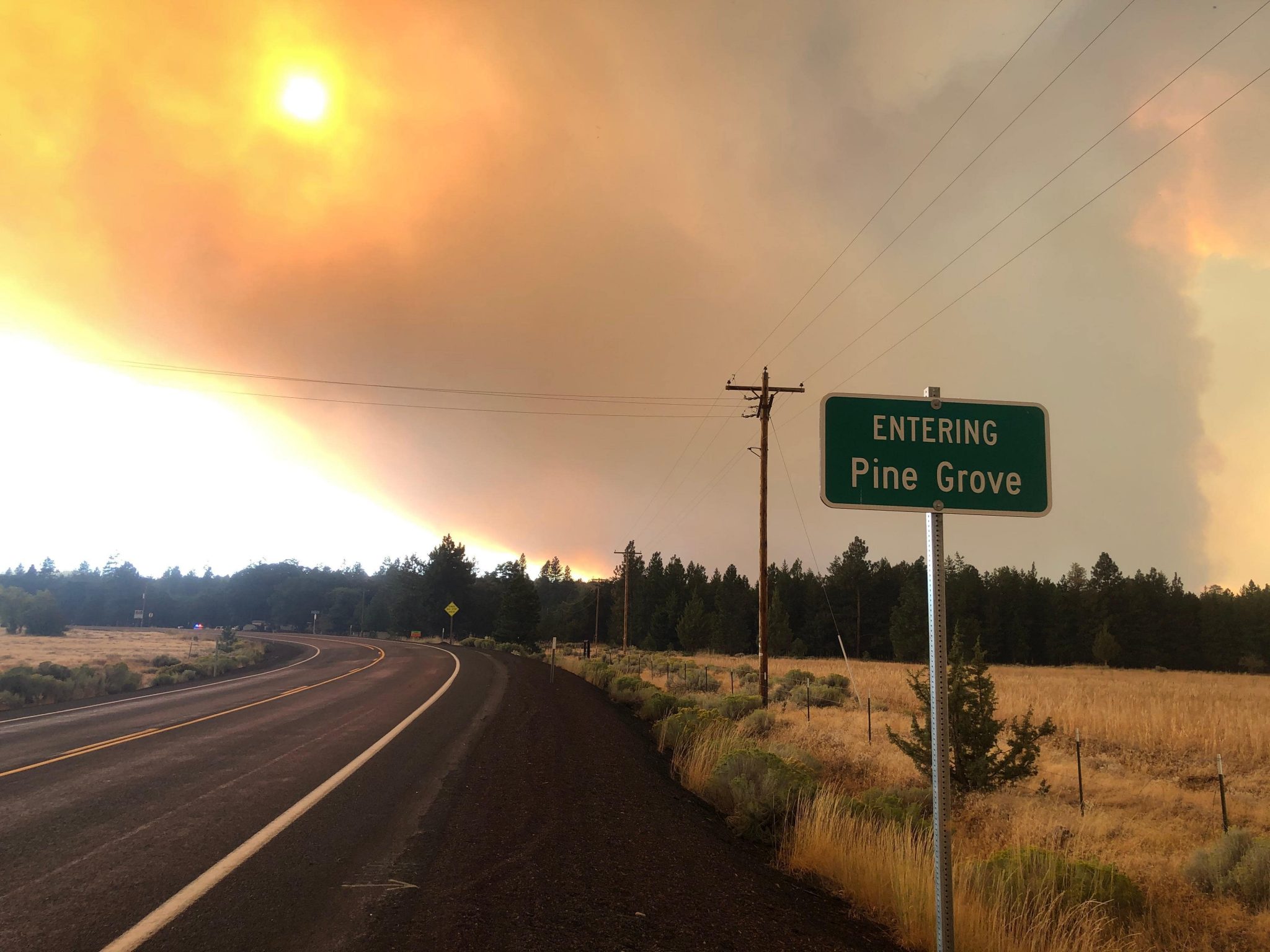 White River Fire Burns Into ODFW Wildlife Area